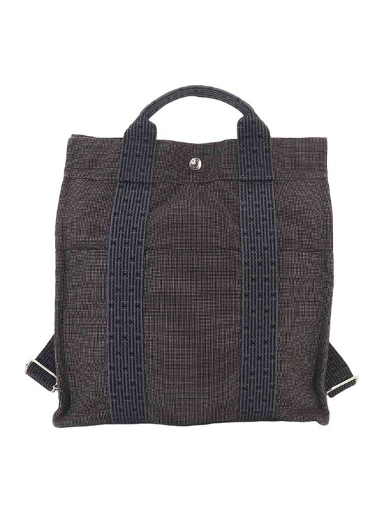 Hermes | Bags | Hermes Her Line Sac A Dos Backpack Canvas Gray Ad Pm ...